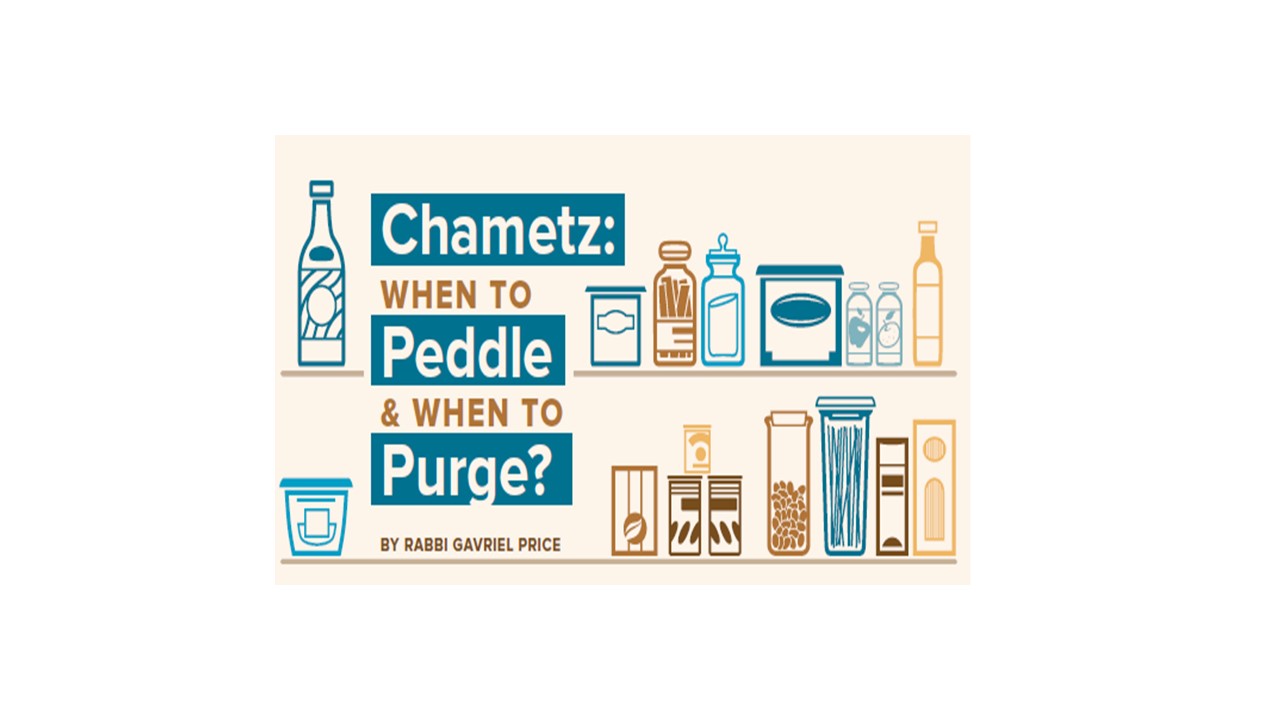 Chametz: When to Peddle and When to Purge? - Kosher for Passover