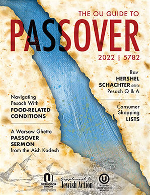 Download the OU Guide to Passover 2022 - Kosher for Passover
