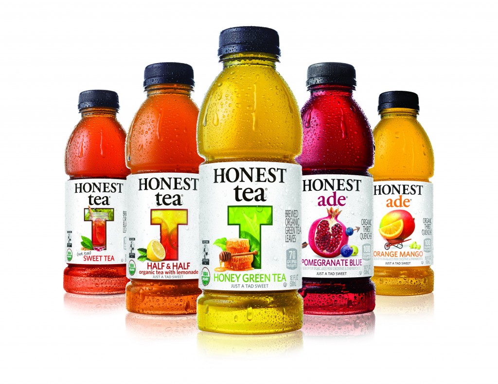 Honest Tea bottles - Behind the Union Symbol